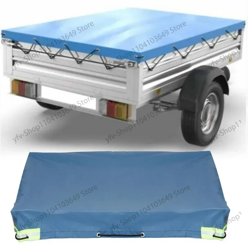 Tarpaulin-Trailer-Cover-Dustproof-Windproof-Trailer-Cloth-For-Trailer-s ...