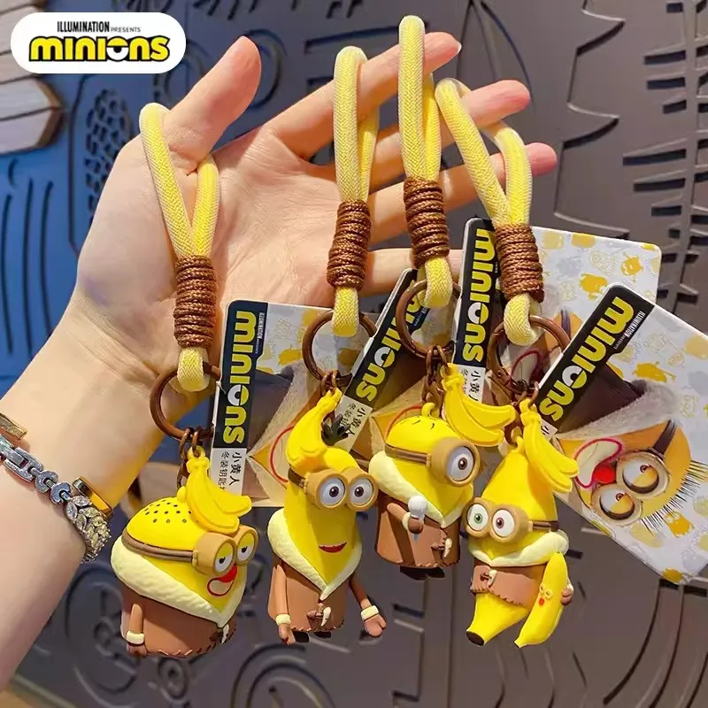 2024-New-Minions-Winter-Series-Keychain-Anime-Despicable-Me-Kevin-Bob ...