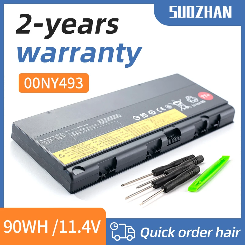 SUOZHAN-New-00NY493-00NY492-Battery-Replacement-For-Lenovo-ThinkPad-P50 ...
