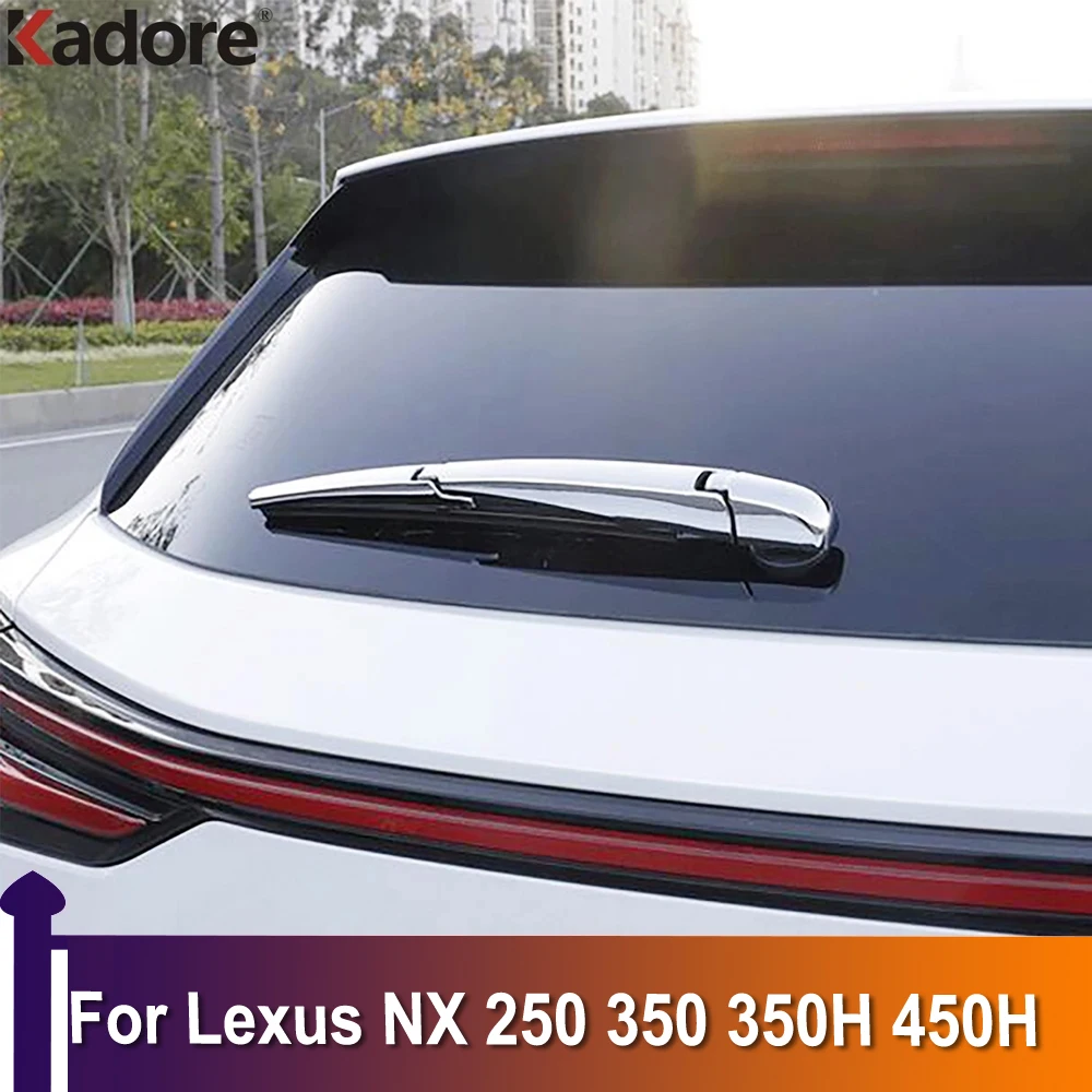 For Lexus NX 250 350 350H 450H 2021-2023 2024 Chrome Rear Window Wipers ...