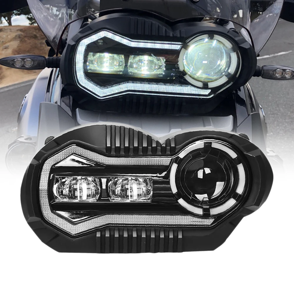For-BMW-Motorcycle-Led-Headlight-E24-E-Mark-Approved-Headlamp-12V-24V ...