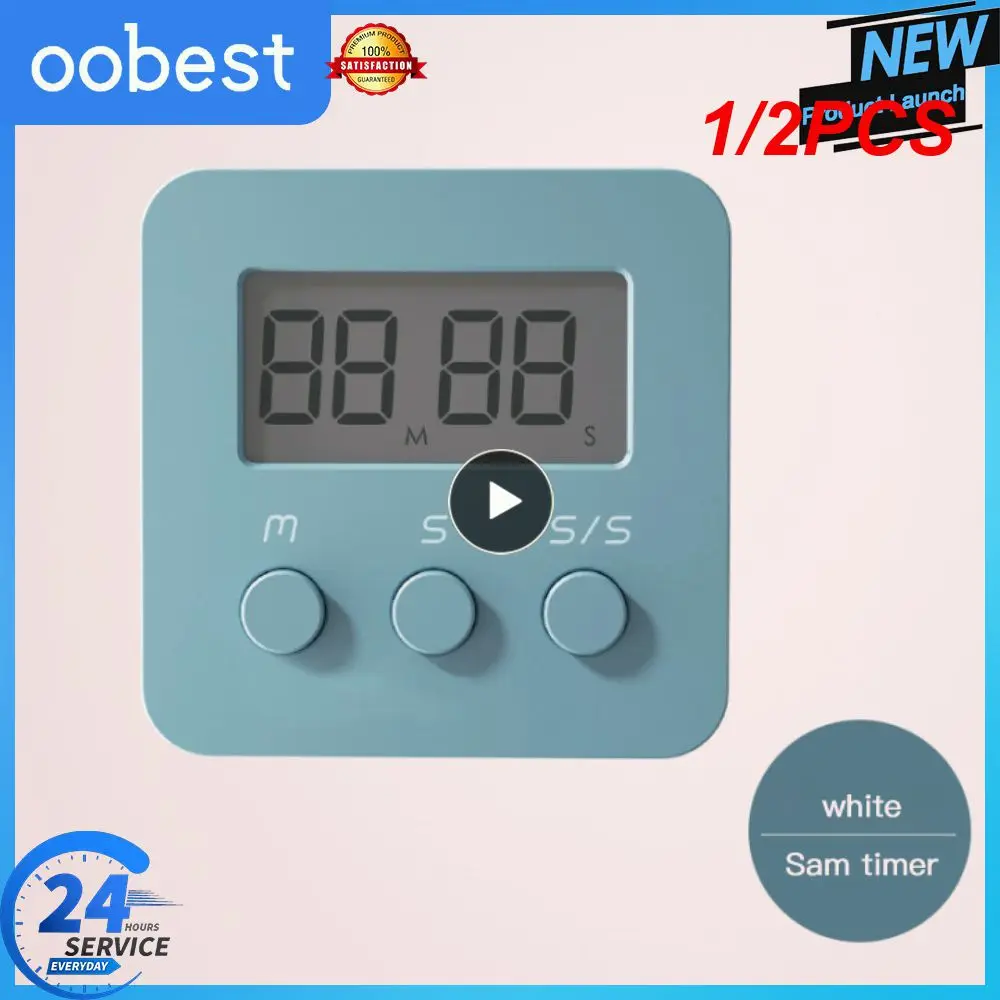 1-2PCS-Mini-Kitchen-Timer-Cooking-Alarm-Clock-Digital-Timer-Cooking ...