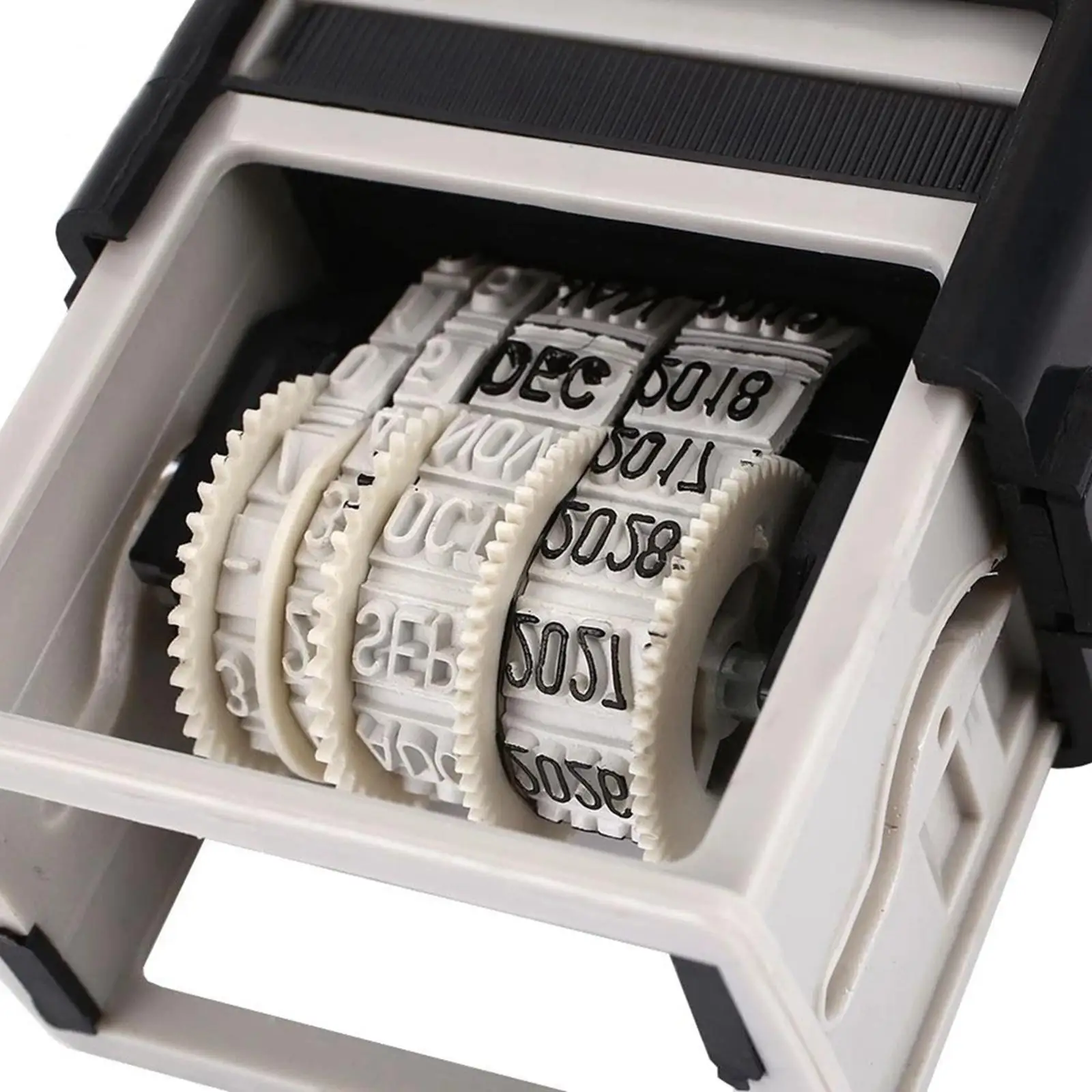 Self Inking Date Stamp with Adjustable Date Sign Stamps Rubber Stamp ...