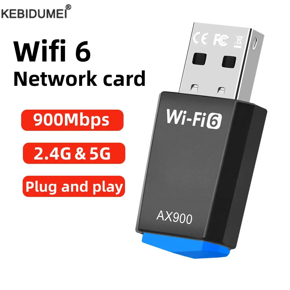 AX900-WiFi-6-Adapter-2-4G-5GHz-900Mbps-WiFi-adaptador-Free-Drive-USB ...