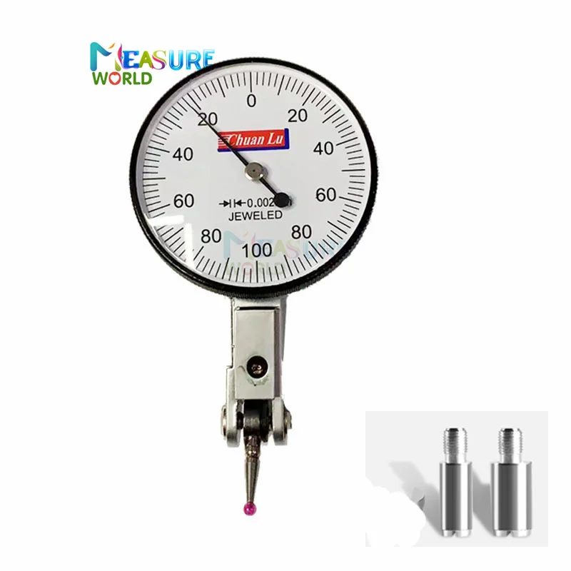 0-0-2mm-0-002mm-Lever-Dial-Indicator-With-Measuring-Probes-Instruments ...