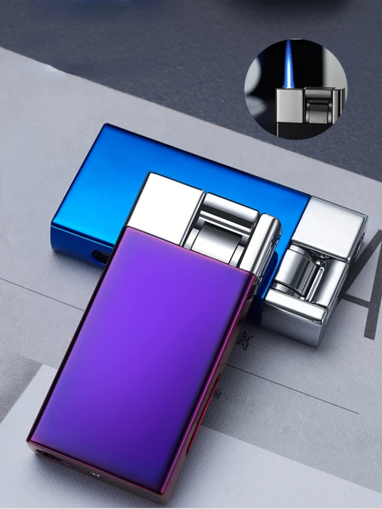 Newly-upgraded-lever-press-ignition-windproof-lighter-perspective ...