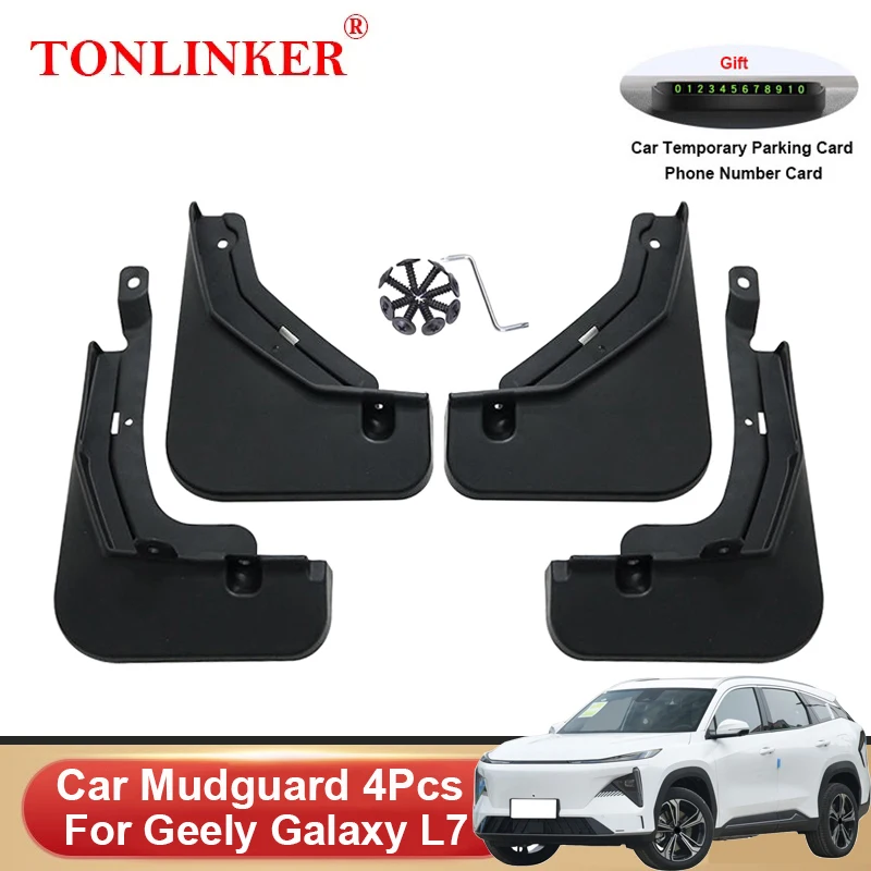 TONLINKER-Car-Mudguard-For-Geely-Galaxy-L7-2023-SUV-Mudguards-Splash ...