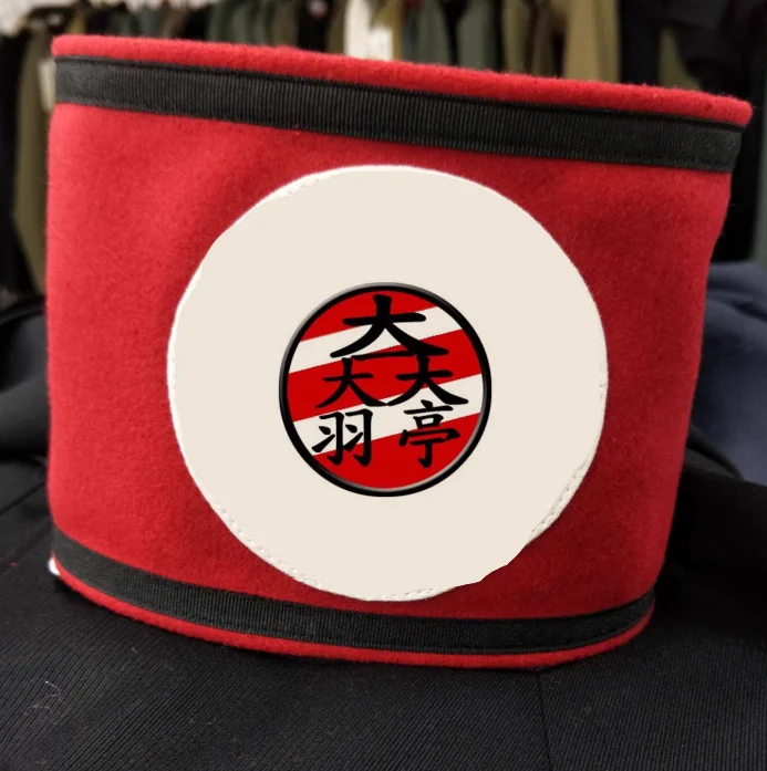 Leader Armband Red Woolen Style Vintage Cosplay Word is Cross ...