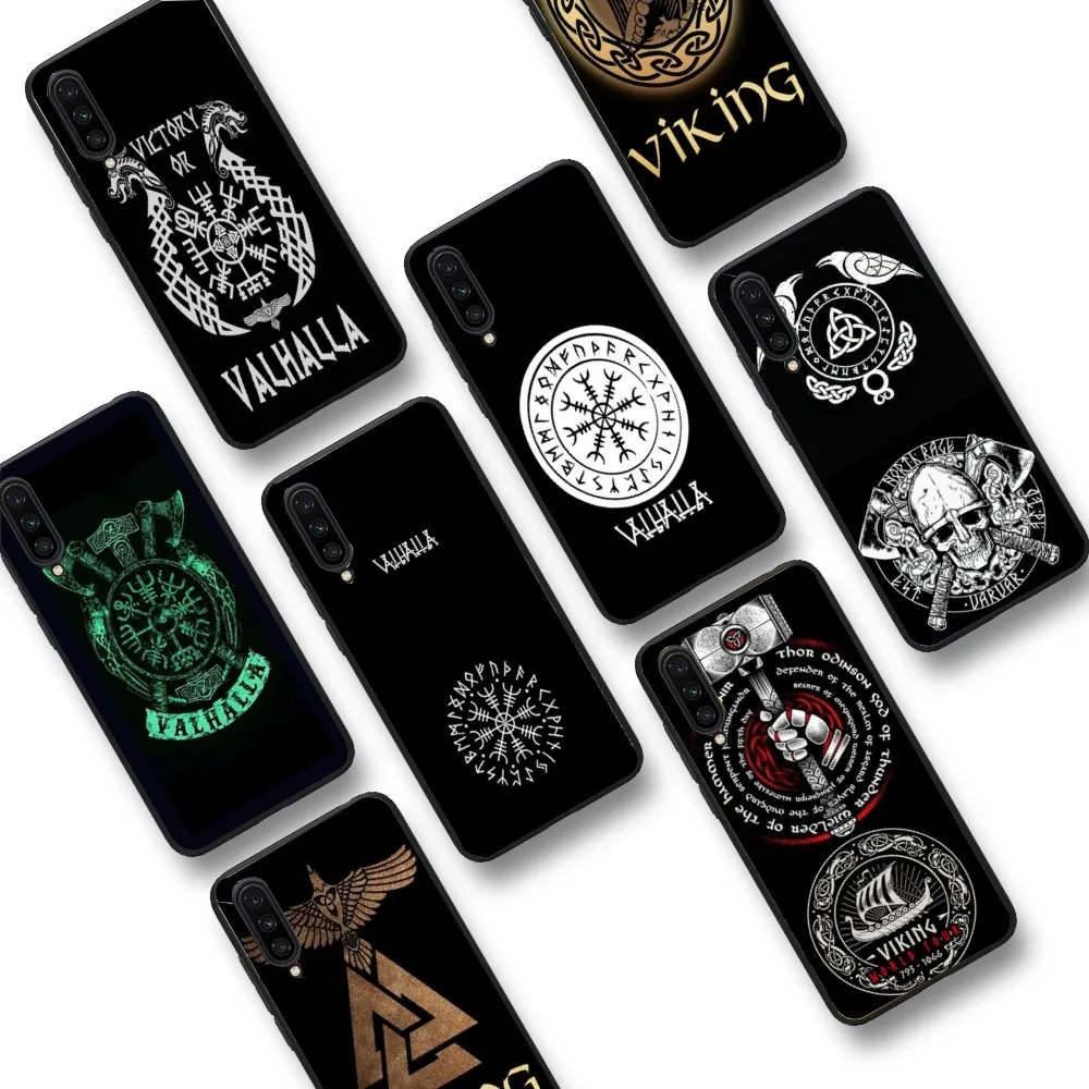 V-Viking V-Vegvisir Logo Phone Case For Xiaomi Mi 5X 8 9 10 11 12 lite ...