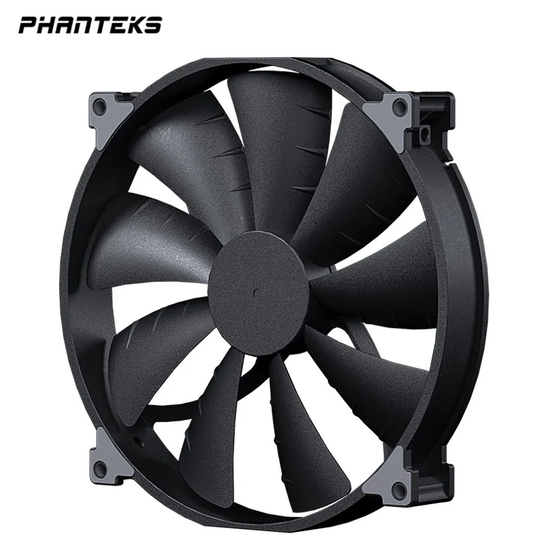 PHANTEKS F200SP Black High Air Volume Computer Case Fan 200mm 4Pin PWM ...