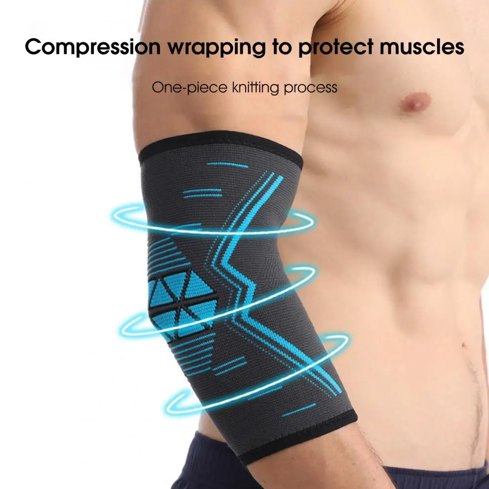 1Pc-Elbow-Brace-Elastic-Breathable-Knitted-Nylon-Sports-Safety ...