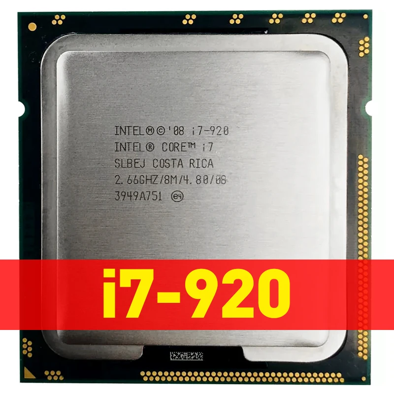 Intel Core i7 920 i7 920 2.6 GHz Quad Core CPU Processor 130W 8M LGA ...