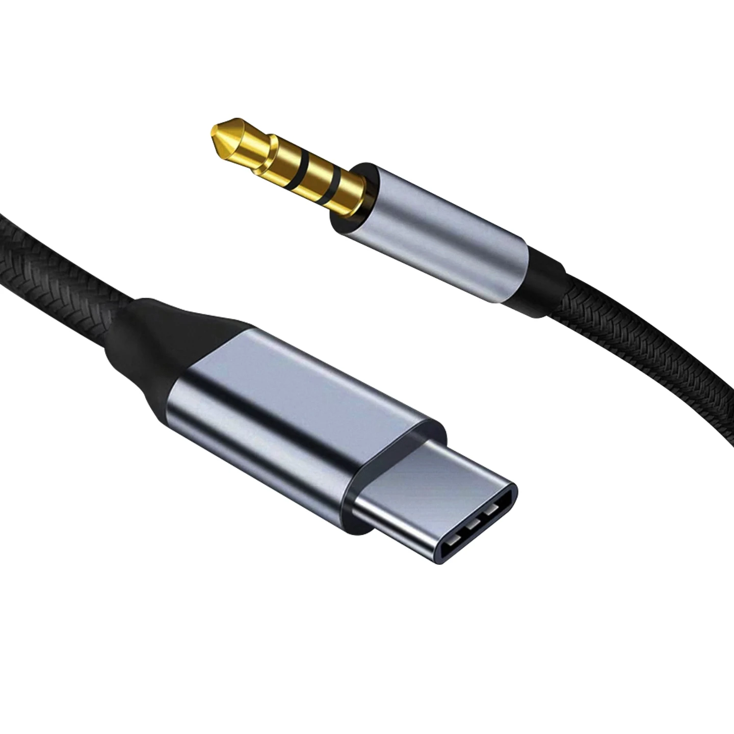 USB-Type-C-To-3-5mm-Male-Audio-Adapter-Cable-AUX-Car-Connection-Cable ...