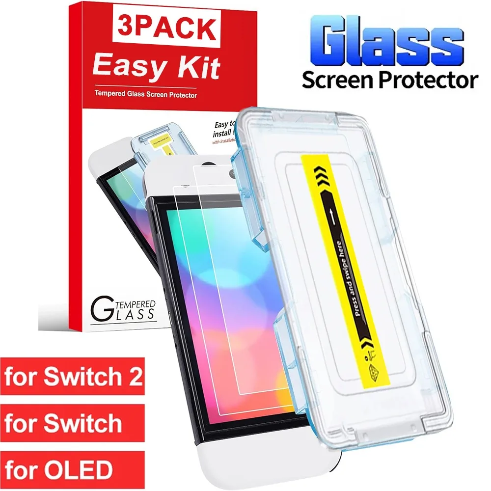 For Nintendo Switch 2/Switch Oled/Switch Easy Installation Screen ...
