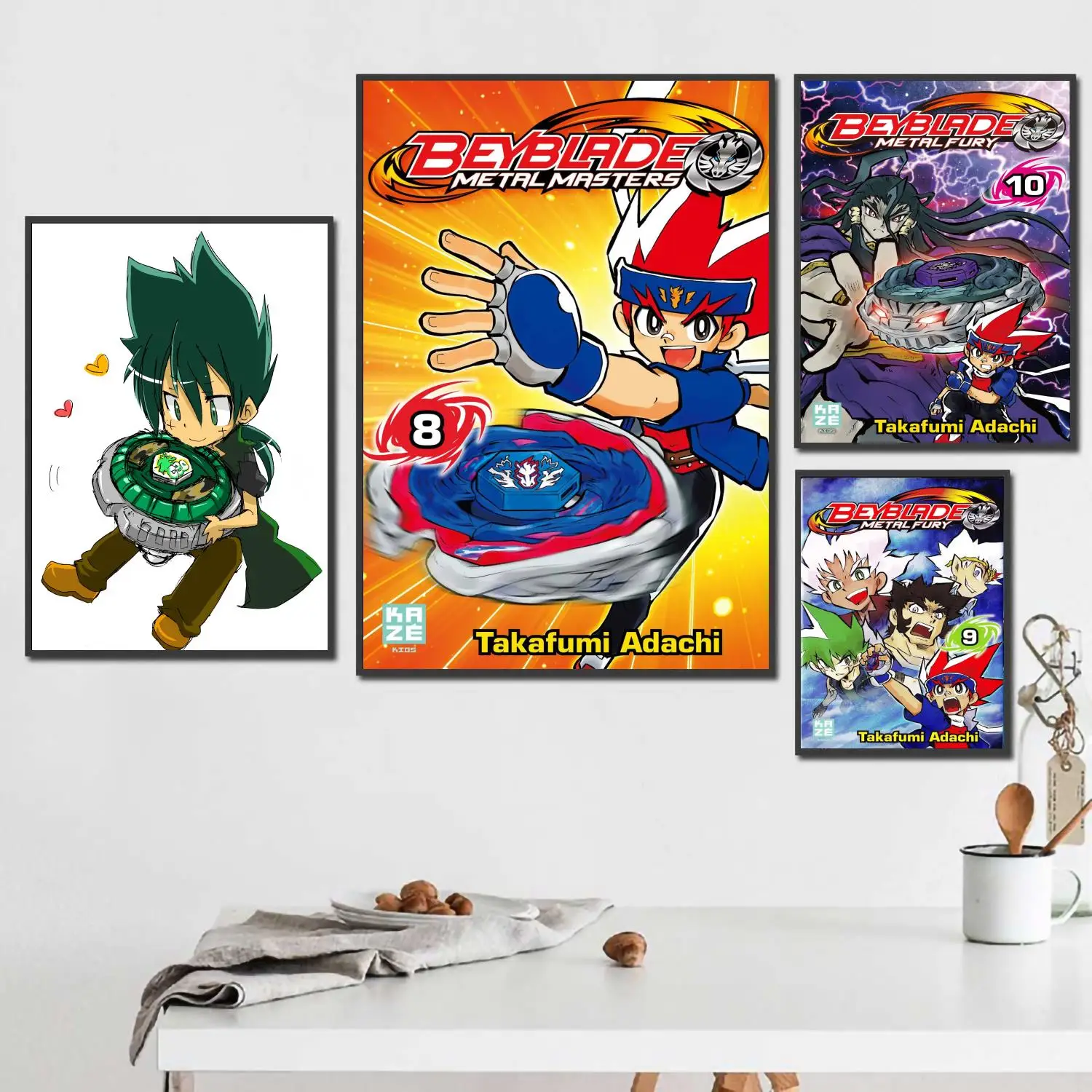 Beyblade Metal Fury Art