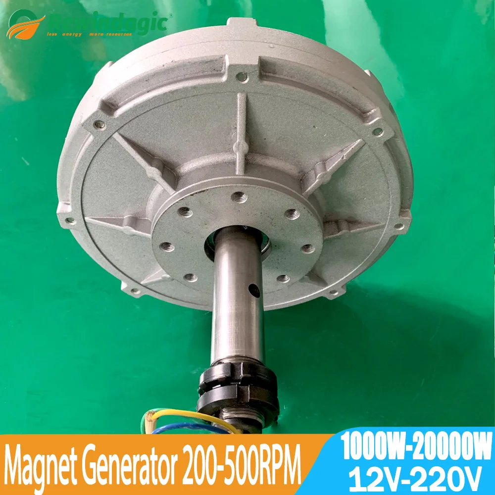 Low-RPM-1KW-2KW-3KW-5KW-10KW-20KW-200RPM-500RPM-12V-24V-48V-96V-120V ...