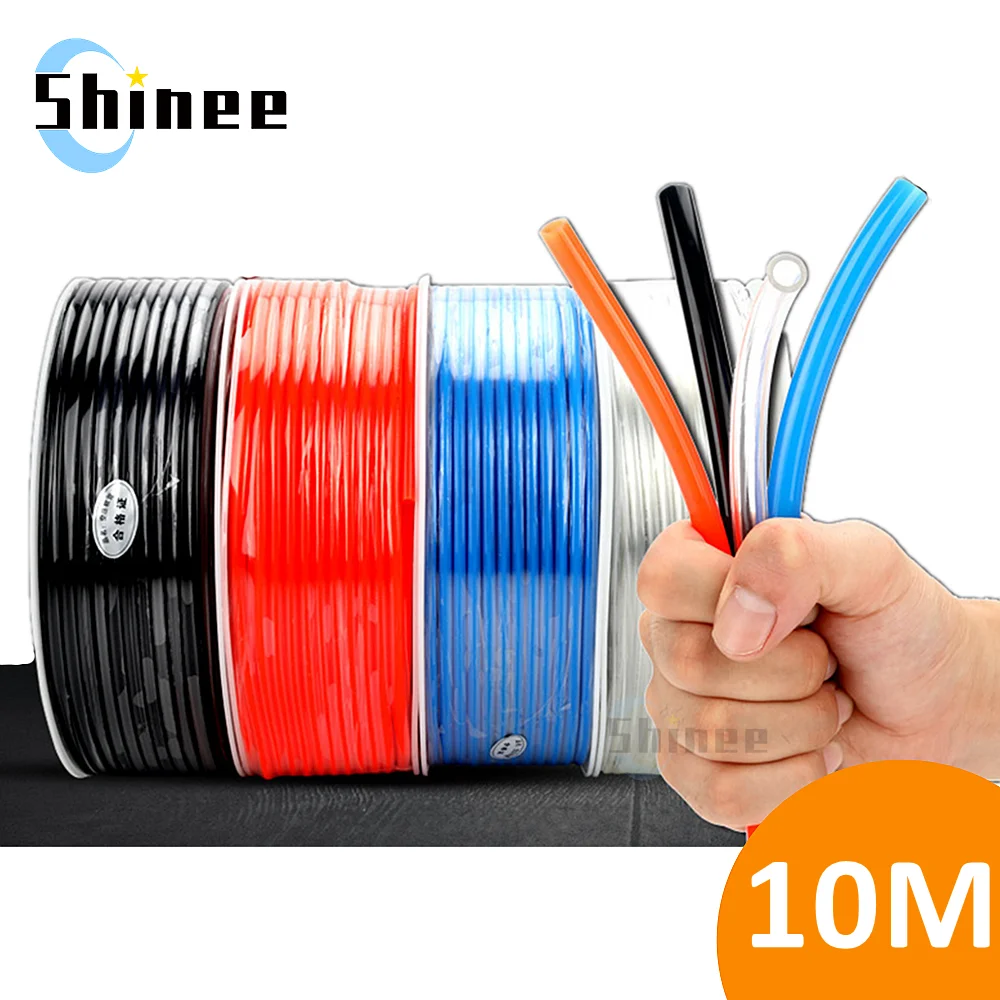 10 Meter 8mm 6mm 4mm 10mm Air Hose Pneumatic Tube Pipe Pu Hoses 12mm 14mm 16mm For Compressor ...