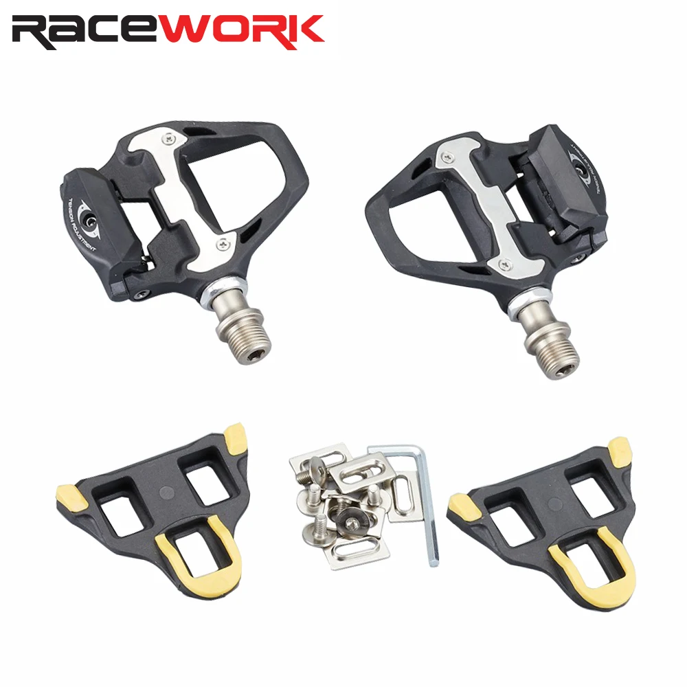 Road-Bike-Pedal-Bicycle-Self-locking-pedals-Ultralight-Nylon-Sealed ...