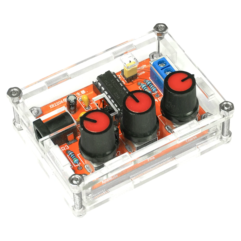 DIY XR2206 Multi-Band Signal Generator Electronics Kit 1Hz-1MHz Square ...