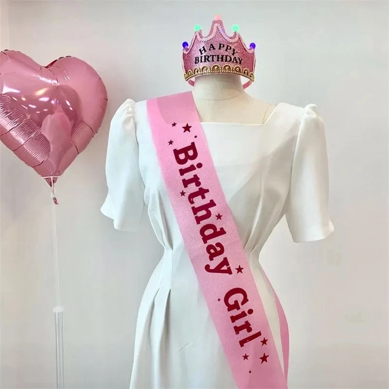 Happy Birthday Satin Ribbon | Gift Happy Birthday Ribbon - Party ...