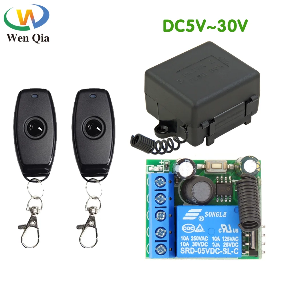 433Mhz-Wireless-RF-Remote-Control-Switch-Transmitter-DC12V-24V-30V ...