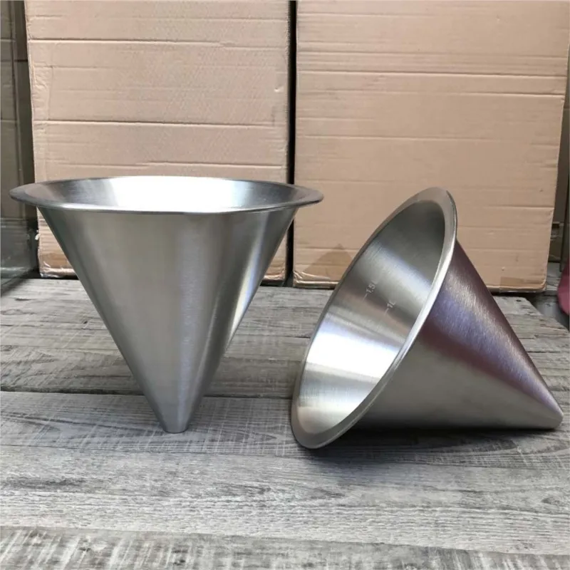 304 Extra Large Diameter Stainless Steel Funnel For Refueling Metal ...