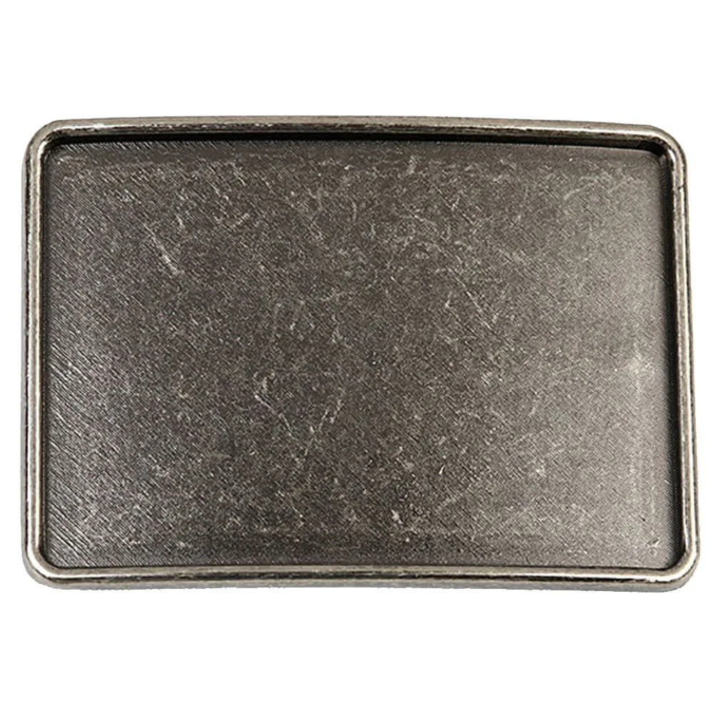 Vintage Rectangle Blank Belt Buckles for Men Add Your Own Design Custom ...