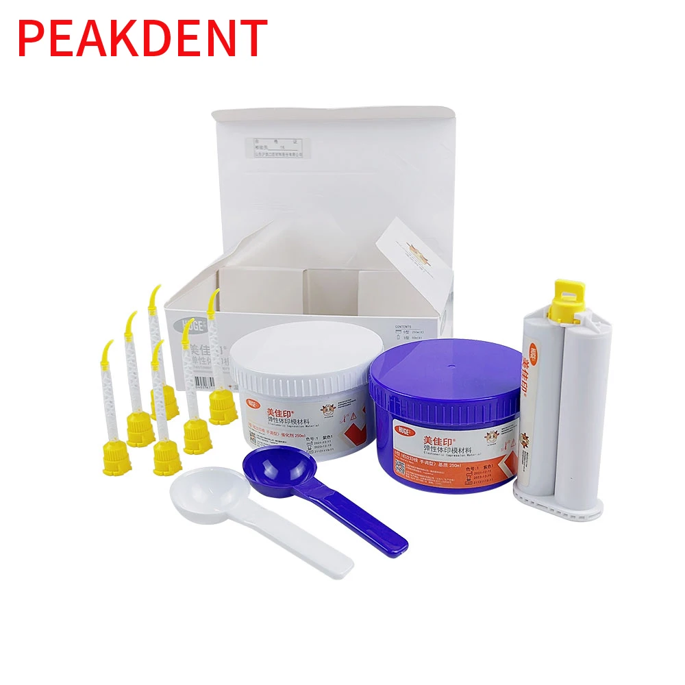 Dental-Impression-Material-Impression-Kit-Putty-Silicone-Rubber ...