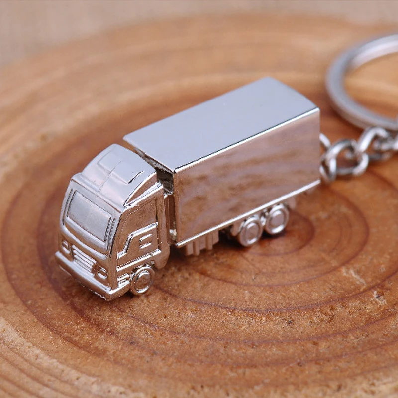 1Pcs-Mini-Creative-Metal-Truck-Key-Ring-Lorry-Car-Keyfob-Keychain-Gift ...