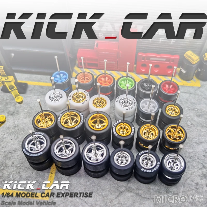 Ruedas-de-coche-para-Hotwheels-con-neum-ticos-de-goma-piezas-b-sicas-de ...
