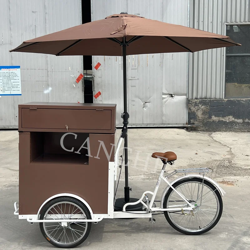 Commercial-Street-Cargo-Bike-with-Fridge-Freezer-Bicycle-Ice-Cream ...