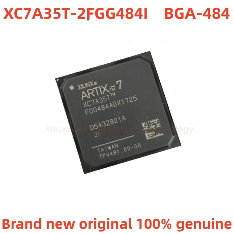 Original genuine XC7A35T-2FGG484I package BGA-484 embedded programmable logic controller FPGA chip