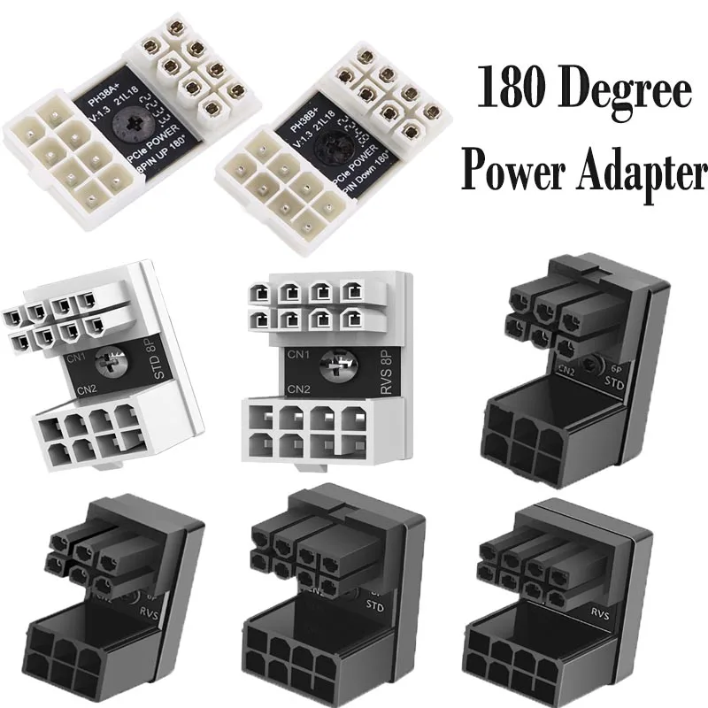 ATX-6-8PIN-Female-to-Male-180-Degree-Angled-Power-Adapter-for-Desktops ...
