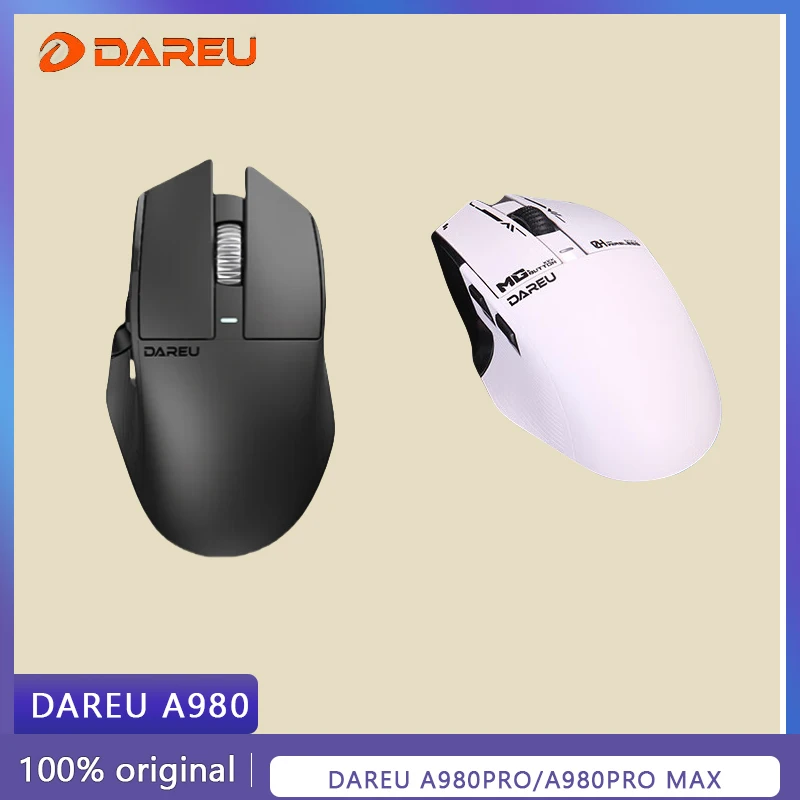 Dare-U-A980pro-promax-Mouse-Three-mode-Connection-P3950-Custom-Chip ...