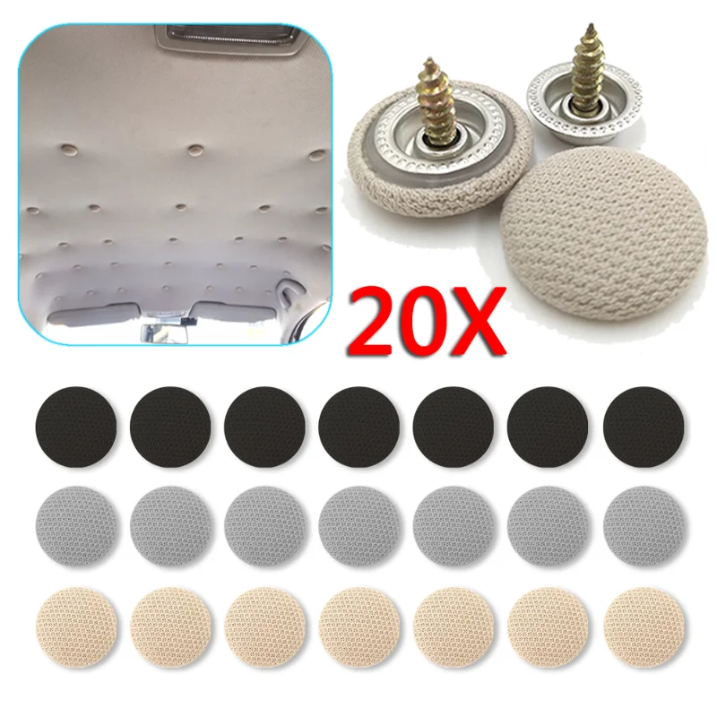Car-Roof-Buckles-Fixing-Screw-Interior-Ceiling-Cloth-Fixing-Screw-Roof ...