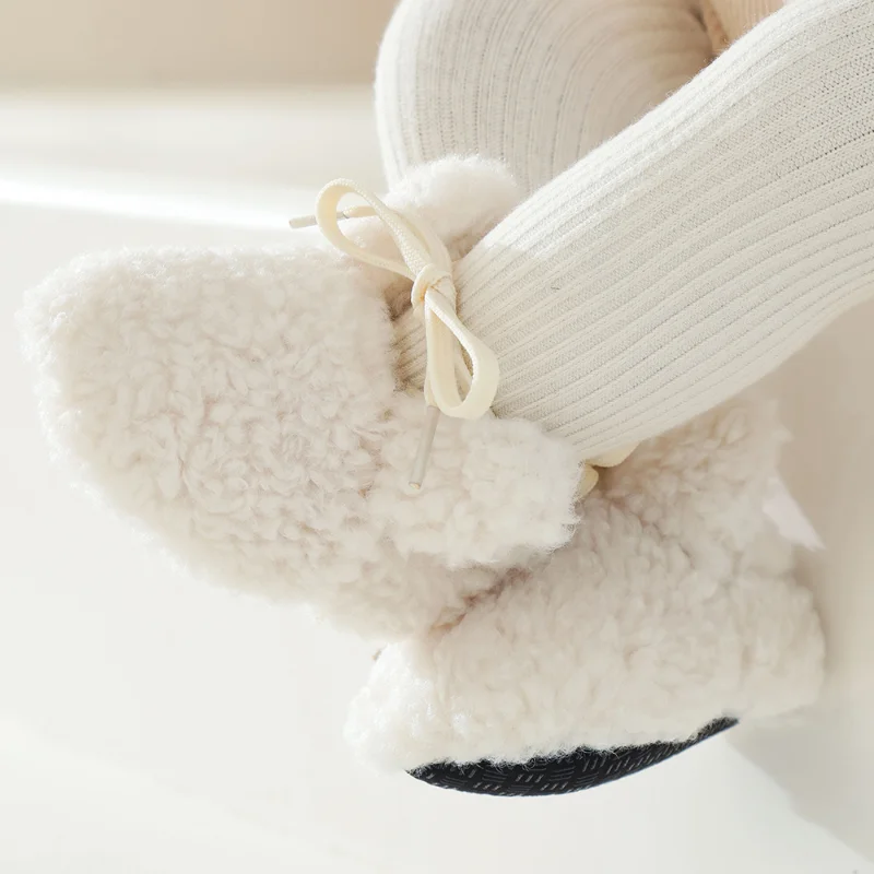 Baby-Winter-Plush-Fluffy-Shoes-Walkers-Toddler-Booties-Children-Flats ...
