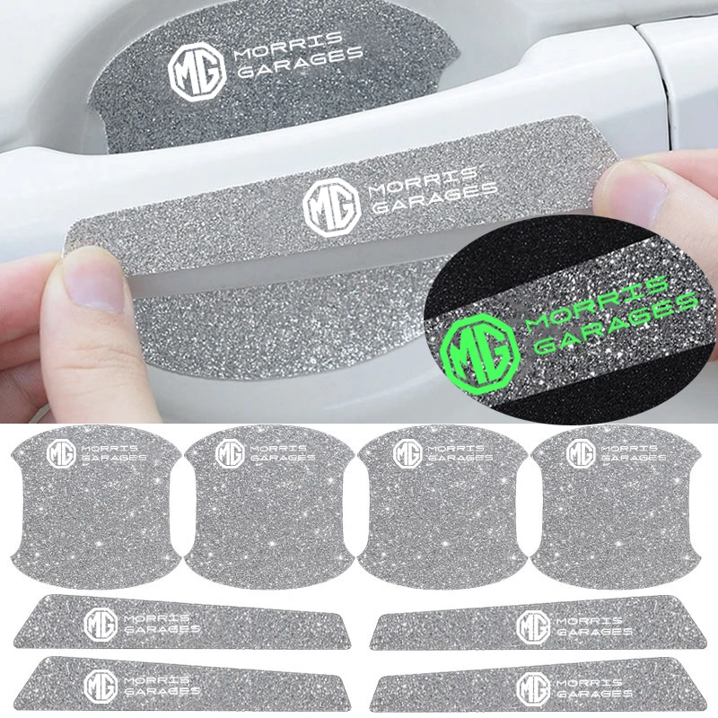 4/8pcs Car Sticker Auto Door Handle Bowl Anti Scratch Protection Film ...