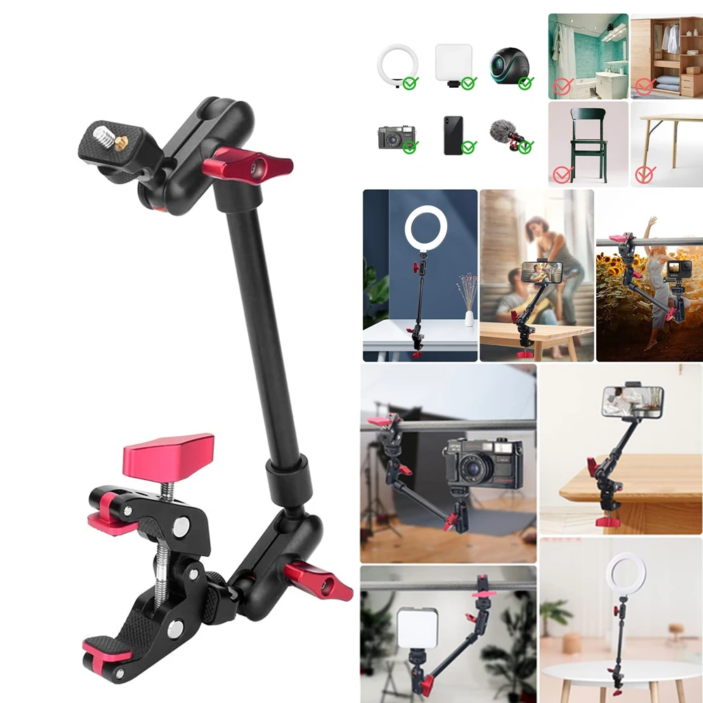 Magic-Articulated-Arm-Bracket-With-Clamp-for-Gopro-DSLR-Camera ...