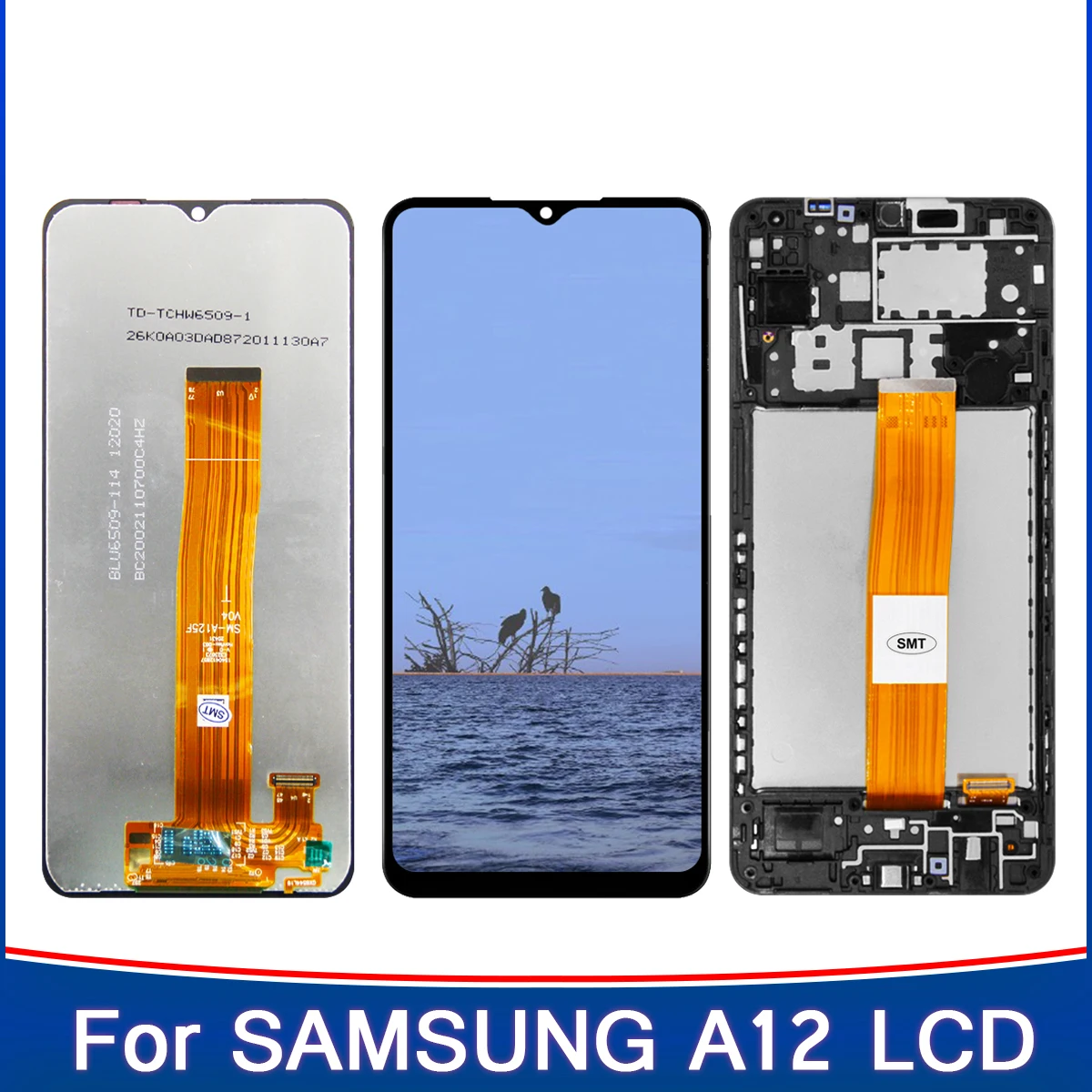 For-Samsung-Galaxy-A12-LCD-SM-A12F-SM-A12F-DSN-Display-Touch-Screen ...