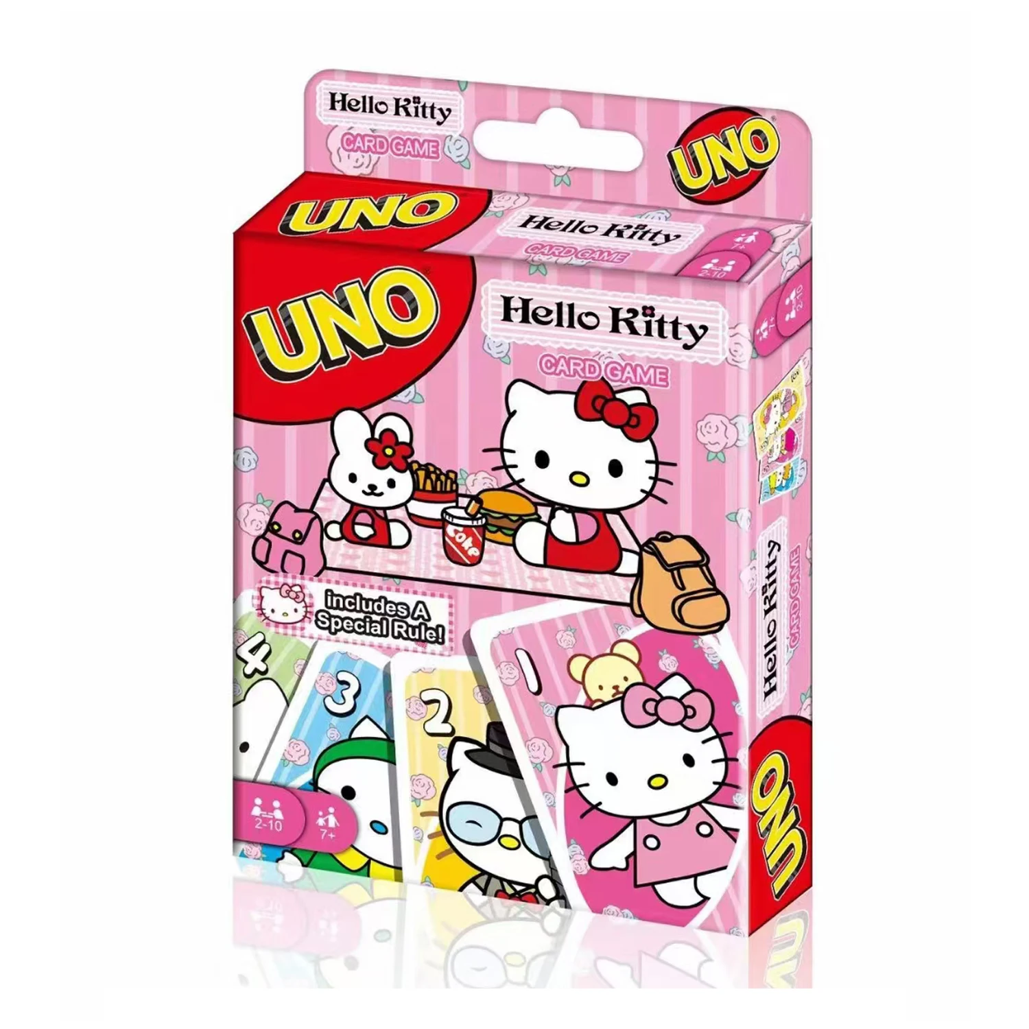 UNO Card Board Game Anime Cartoon Figure Pattern Family Funny ...