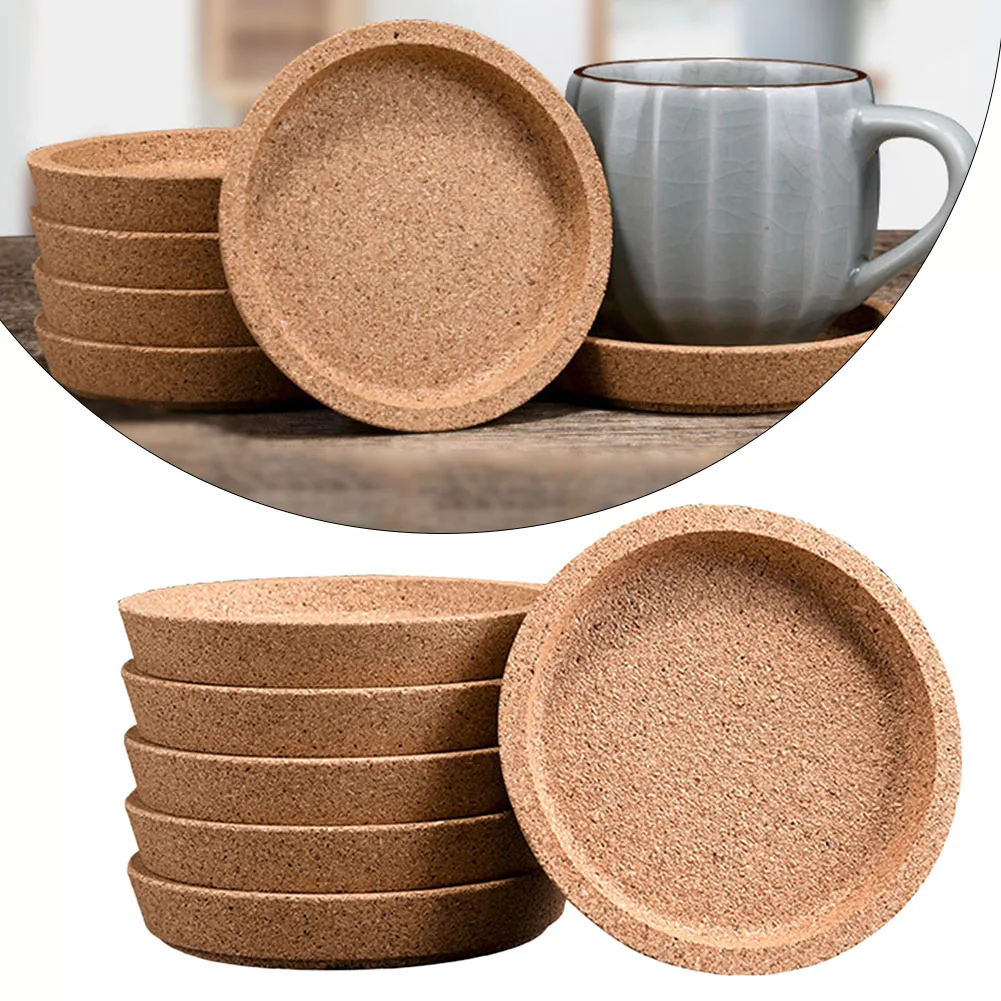 6pcs-Cork-Round-Wooden-Coaster-Round-Coffee-Cup-Mat-Pot-Drink-Tea-Pad ...