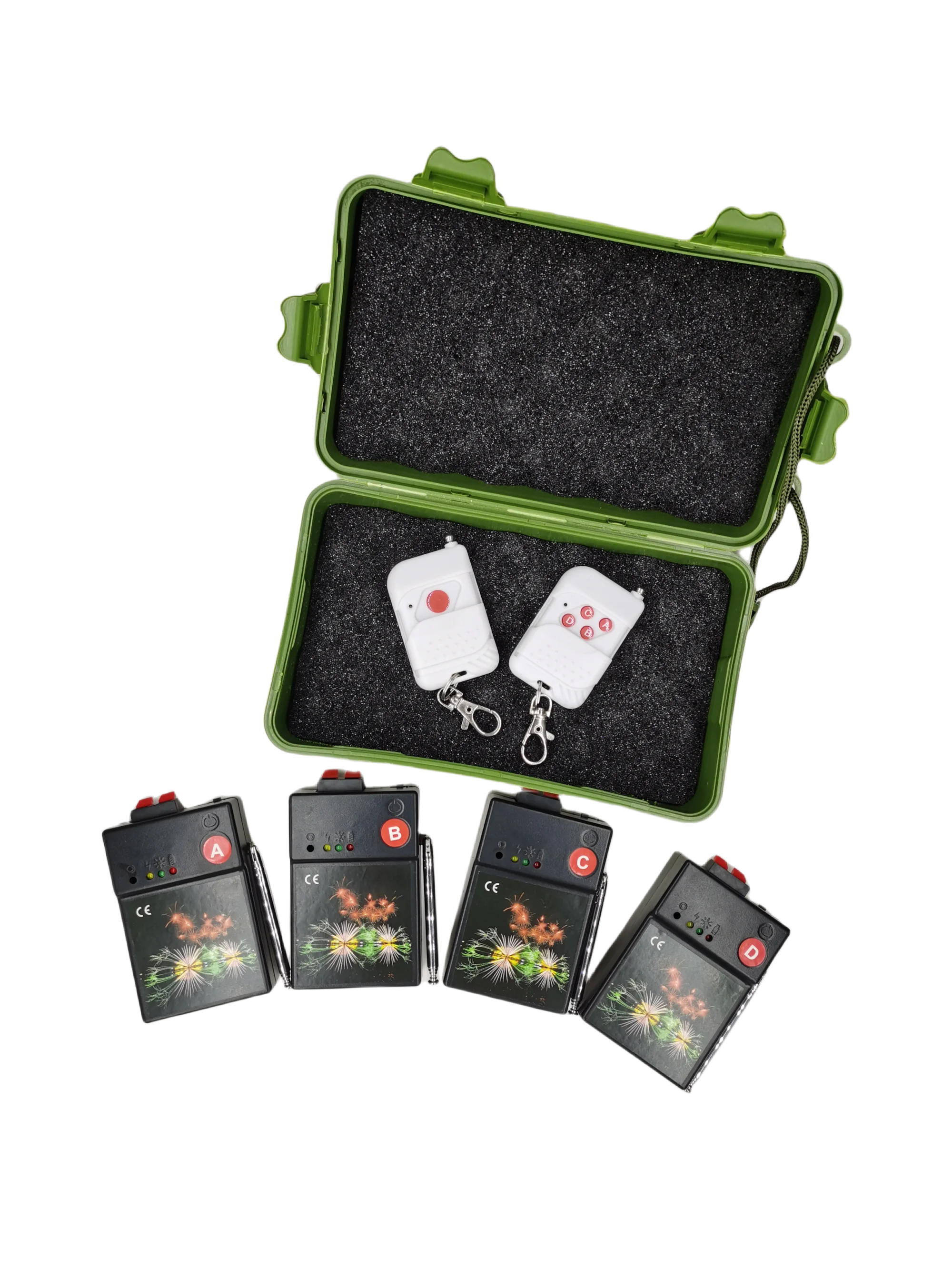 N-Series-Firing-System-Remote-Control-4-Cue-Wedding-Wireless-Fireworks ...