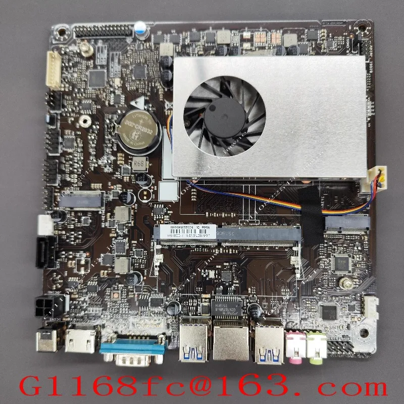 N100 N150 ITX Motherboard 12th Generation 17 * 17cm Quad Core Flybull ...