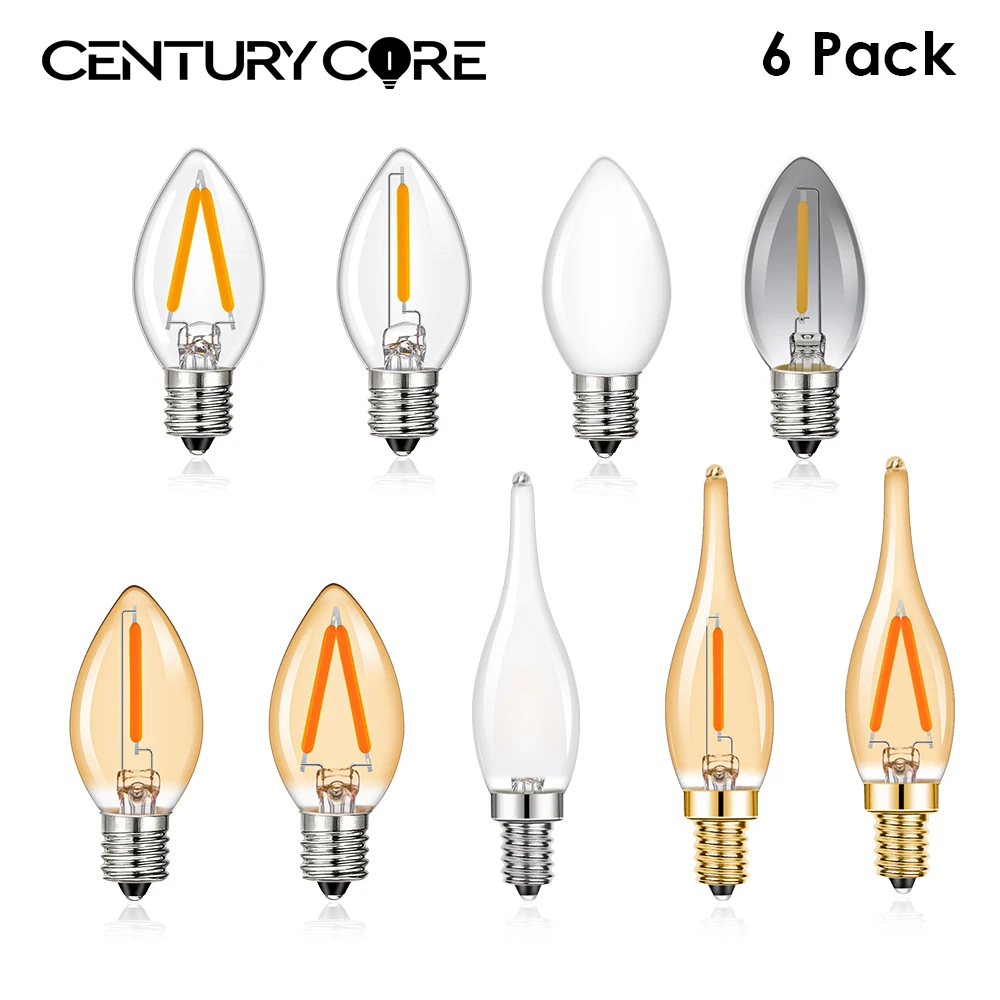 Candle-Lamp-C7-Led-Bulb-E14-220V-C22-E12-110V-Warm-White-2W-1W-Pendant ...