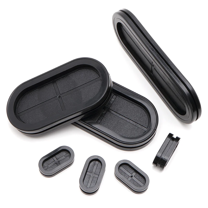 Rubber Protective Coil Grommet Pad Seal Ring Elongated Strip For ...