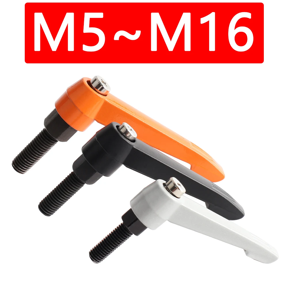 YK929-M5-M6-M8-External-Thread-Adjustable-Straight-Rod-Rotating-Handle ...