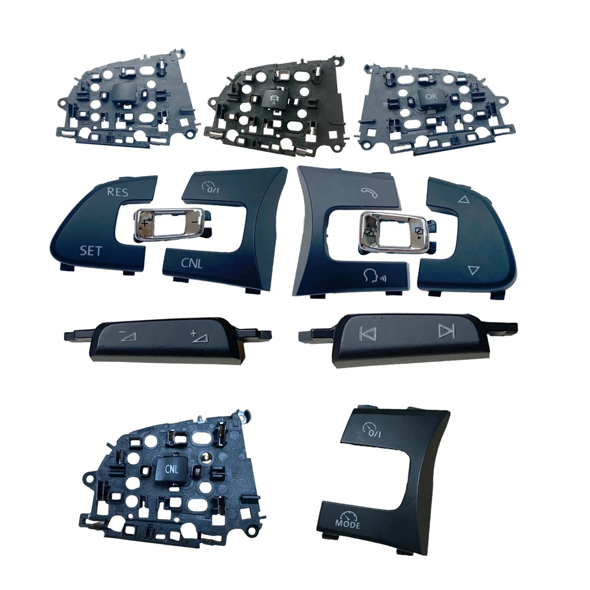 1pc-Steering-Wheel-Multifunction-Volume-VIEW-CNL-SET-Button-Cap-Trim ...