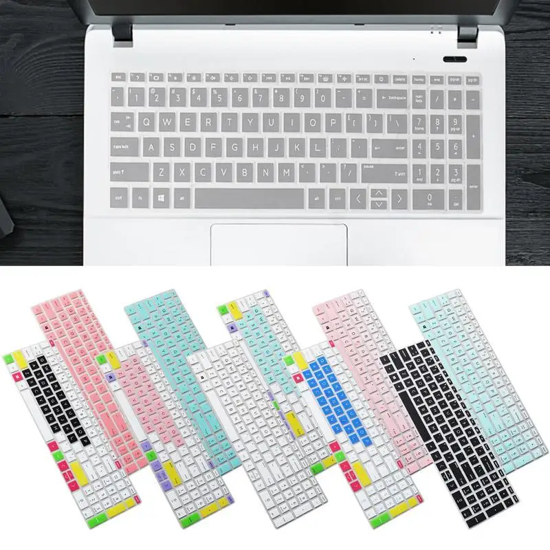 Silicone Removable Colorful Keyboard Cover Waterproof Keyboard ...