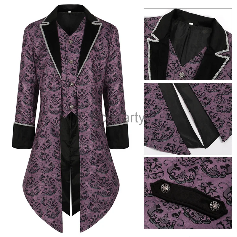 New-Men-s-Medieval-Steampunk-Gothic-Jacket-Vintage-Renaissance ...