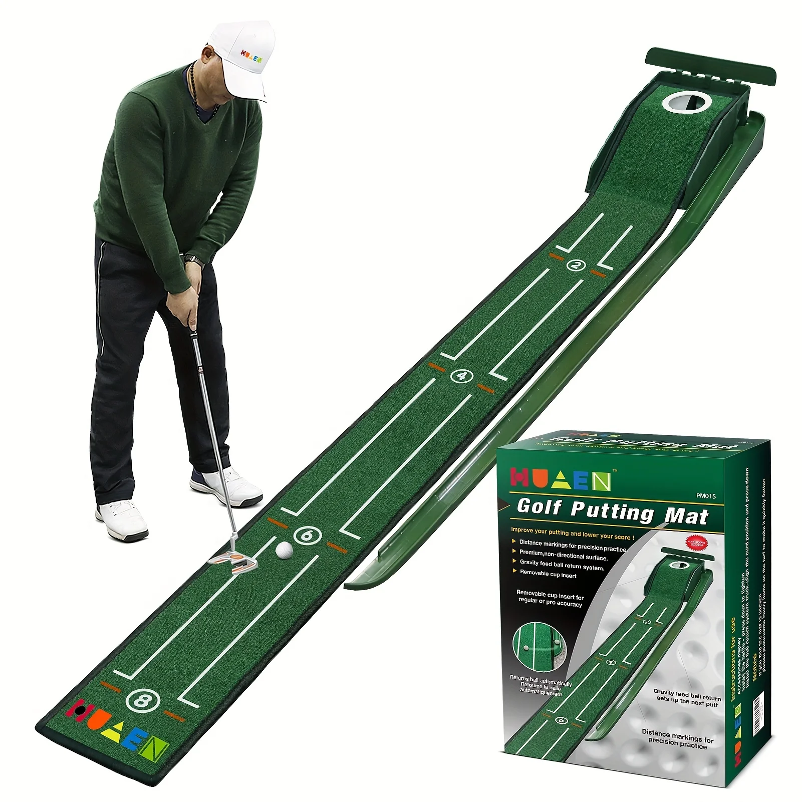 Mini-Putter-Practice-Blanket-Portable-Golf-Green-Indoor-and-Outdoor ...